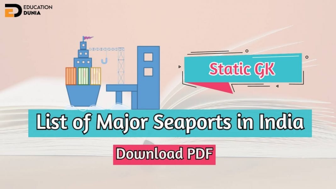 List Of Ports In India Major Sea Ports In India